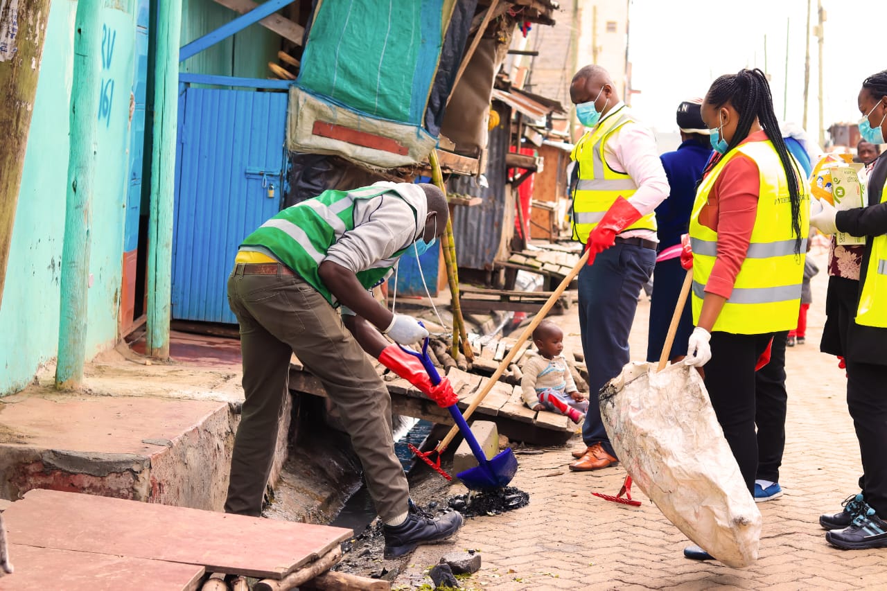Community Clean Up Exercise - Ramco Jamii